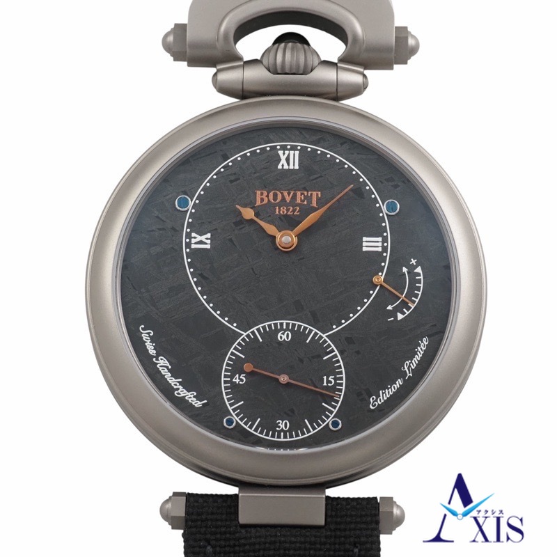 【楽天市場】BOVET ボヴェ 19Thirty NTT0012 腕時計 チタン 手巻き メテオライト文字盤 メンズ：銀座アクシス Ginza ...