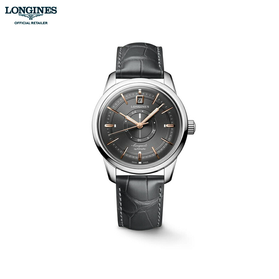 【楽天市場】【ご購入特典つき】ロンジン LONGINES コンクエスト ヘリテージ セントラルパワーリザーブ 38mm 自動巻 ...