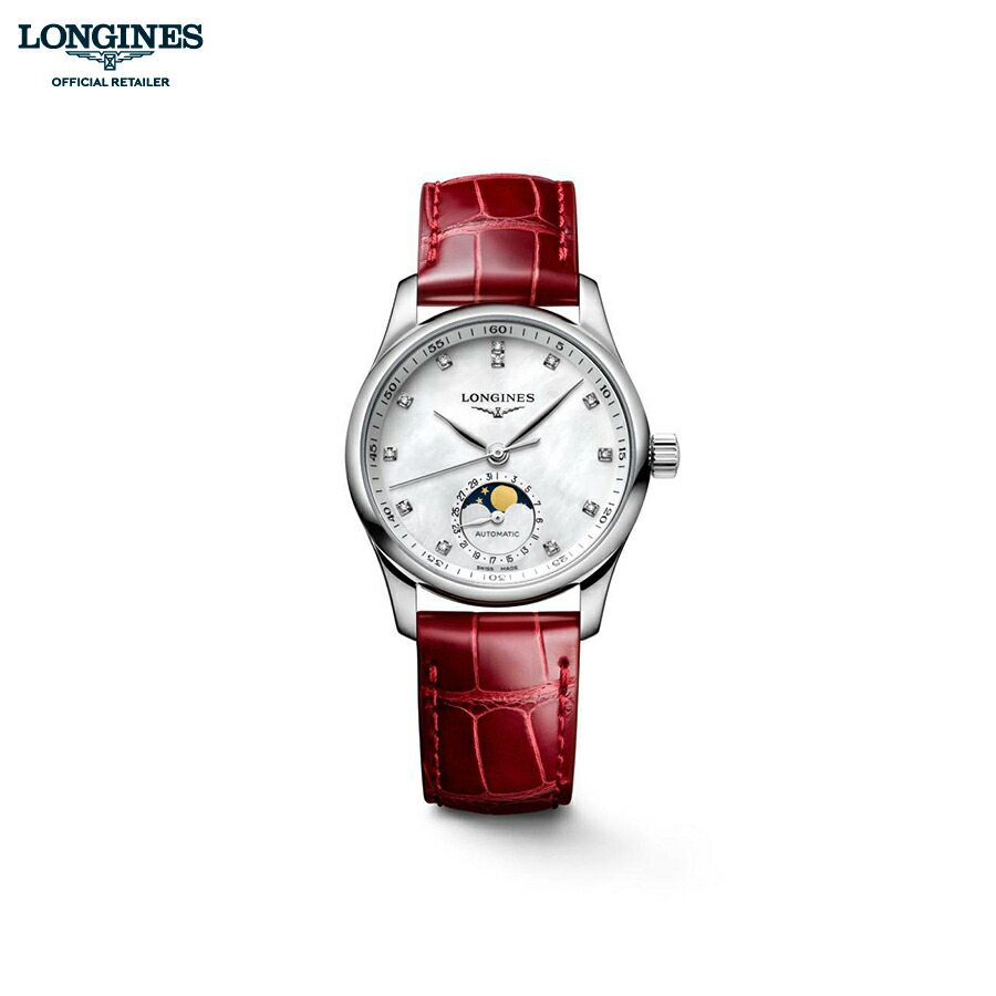 【楽天市場】【ご購入特典つき】ロンジン LONGINES マスターコレクション レディース 34mm 自動巻 L24094872：銀座 日新堂 ...