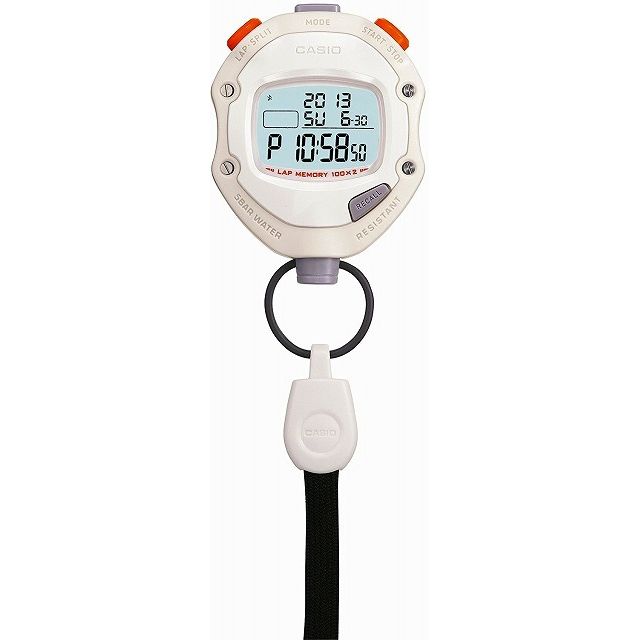 【楽天市場】【最大2000円OFFクーポン16日(金)01:59迄】CASIO カシオ ストップウォッチ HS-70W-8JH ...