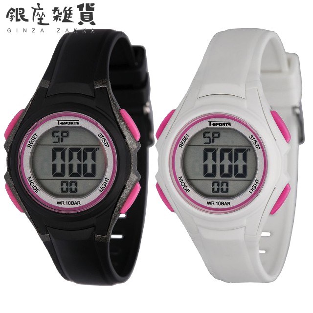 【楽天市場】【最大2000円OFFクーポン11日(金)01:59迄】クレファー 腕時計 T-SPORTS ティースポーツ TS-D318-BK TS-D318-WT CREPHA：銀座雑貨