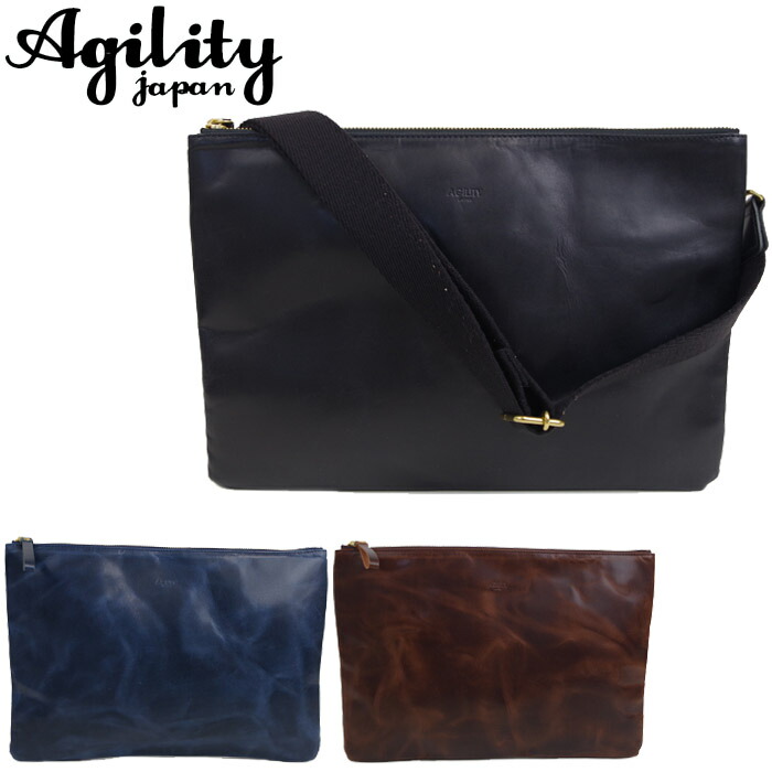 【楽天市場】アジリティ アッファ/AGILITY affa ノマド 2WAY クラッチバッグ ショルダーバッグ 革 ステアワックス 斜め掛けバッグ メンズ/レディース 全3色 0199 レザー ...