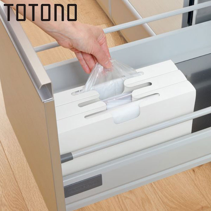 【楽天市場】ポリ袋ホルダー ポリ袋 収納 Richell リッチェル トトノ totono N シンク下 ポリ袋収納ボックス キッチン収納ケース キッチン収納 システムキッチン 引き出し用 ...