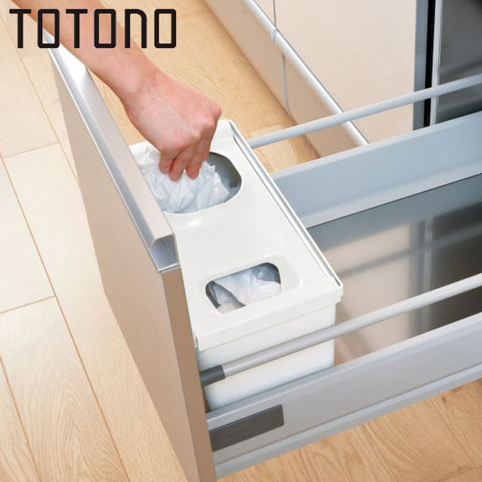 【楽天市場】レジ袋 ストッカー ビニール袋 収納 Richell リッチェル トトノ totono N レジ袋収納ボックス 収納ボックス キッチン システムキッチン 引き出し用 ゴミ袋 ...