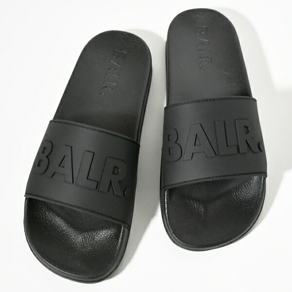 【楽天市場】BALR ボーラー シャワーサンダル B10247 Slider Black/Black レディース：GLANCEED（グランシード）