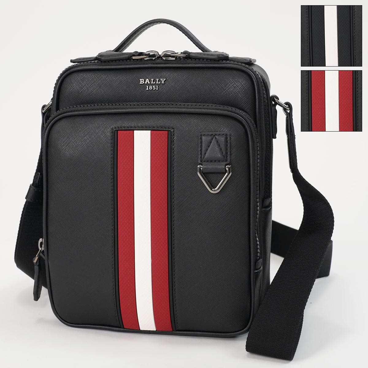 【楽天市場】BALLY バリー ショルダーバッグ MACKAO マカコ メンズ 本革 バリーストライプ クロスボディバッグ：GLANCEED ...