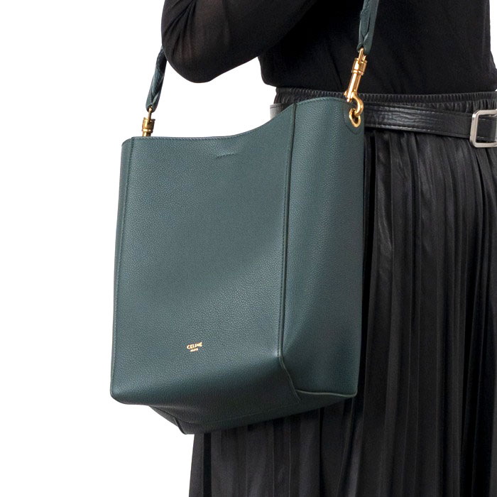 【楽天市場】【スーパーSALE限定価格】CELINE セリーヌ サングルバッグ SMALL SEAU SANGLE 18930 3AH4 ...