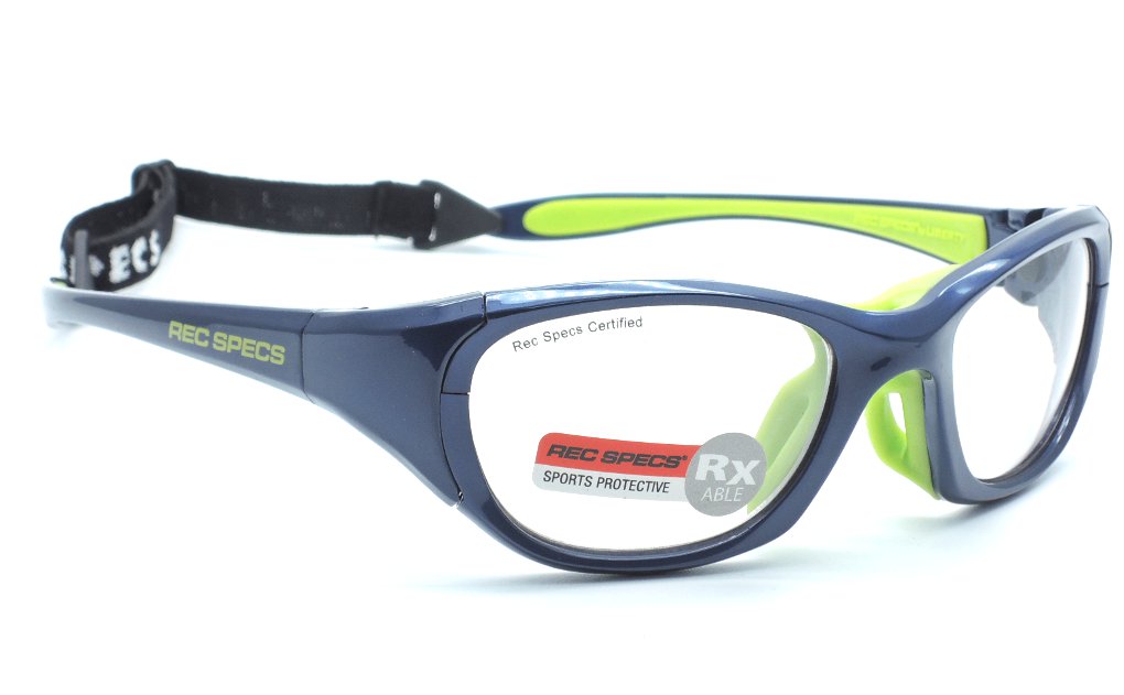 【楽天市場】【REC SPECS】レックスペックス RS-50 #647 55サイズ ネイビー 子供用スポーツアイウエア 大人も使用可能サイズ ...