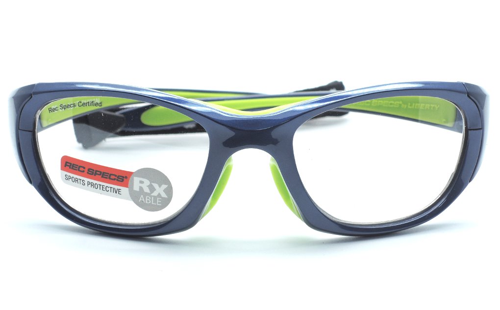 【楽天市場】【REC SPECS】レックスペックス RS-50 #647 55サイズ ネイビー 子供用スポーツアイウエア 大人も使用可能サイズ ...