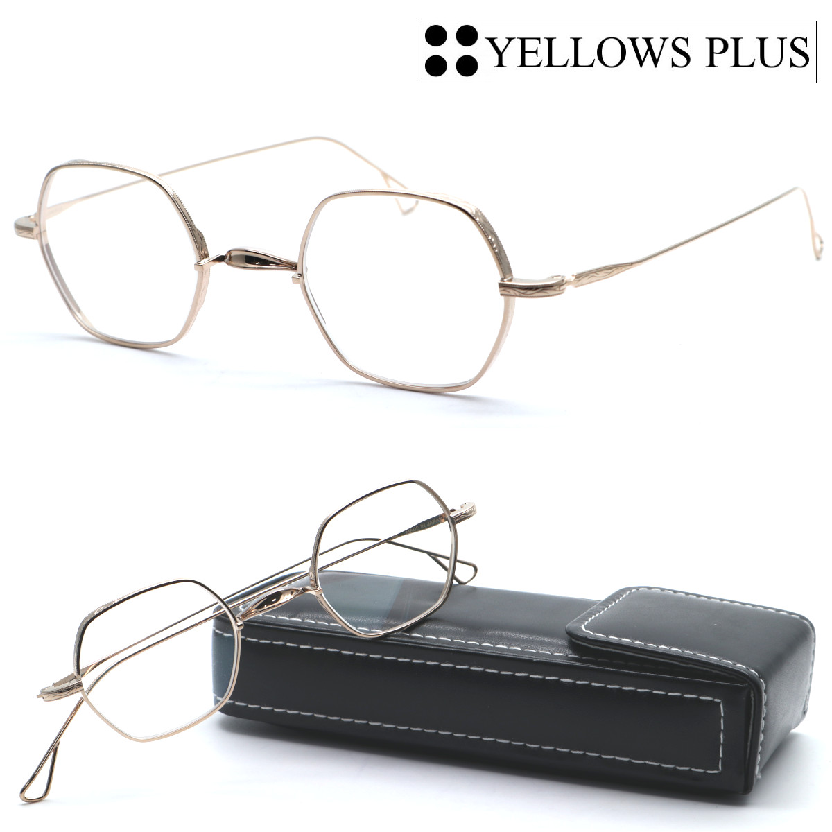 【楽天市場】【YELLOWS PLUS】イエローズプラス メガネ TIM col.6 一山鼻パッド 度付又は度無レンズ標準装備【送料無料 ...