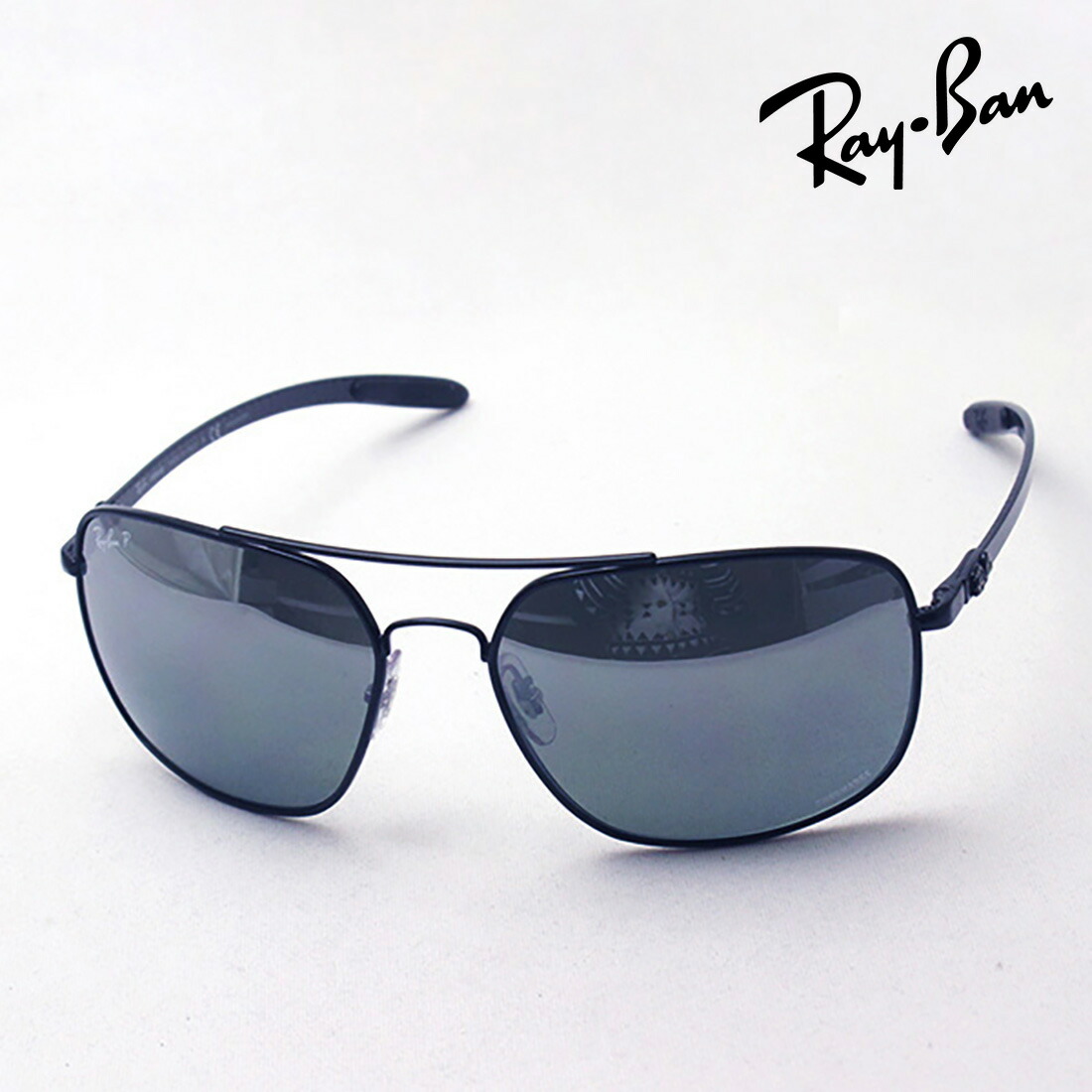 【楽天市場】プレミア生産終了モデル レイバン 偏光サングラス 正規品 クロマンス CHROMANCE Ray-Ban RB8322CH ...