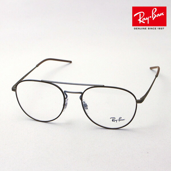 【楽天市場】プレミア生産終了モデル レイバン メガネ フレーム 正規品 アビエーター Ray-Ban RX6414 3043 伊達メガネ ...