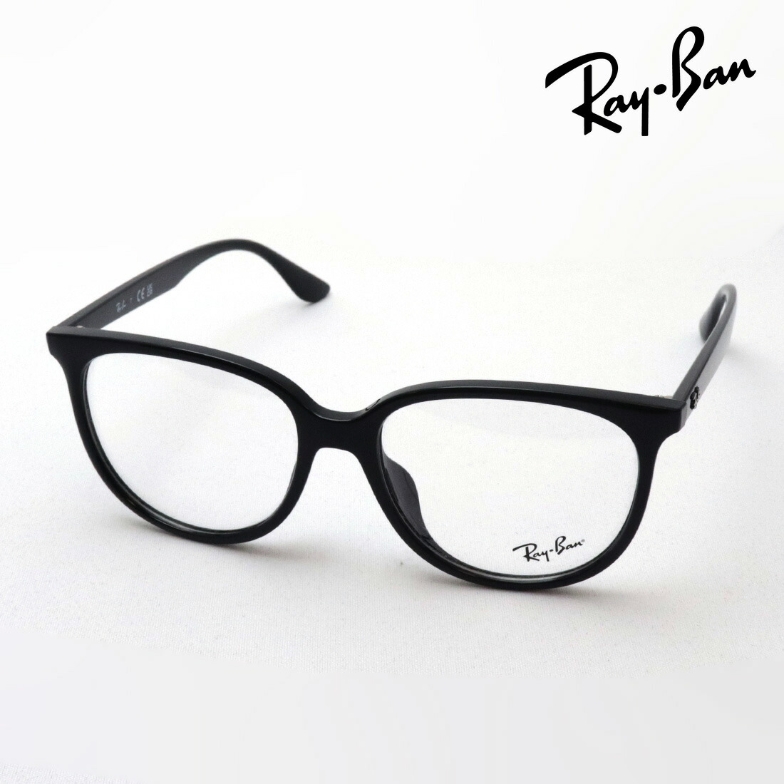 【楽天市場】レイバン メガネ フレーム 正規品 Ray-Ban RX4378VF 2000 伊達メガネ 度付き ブルーライト カット 眼鏡 ...