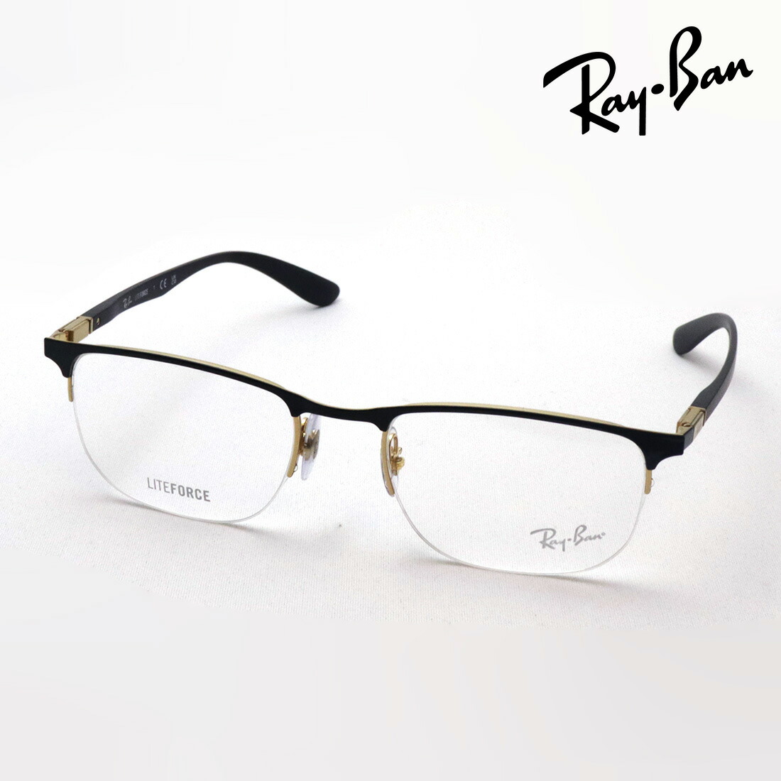 【楽天市場】NewModel レイバン メガネ フレーム 正規品 Ray-Ban RX6513 2890 伊達メガネ 度付き ブルーライト ...