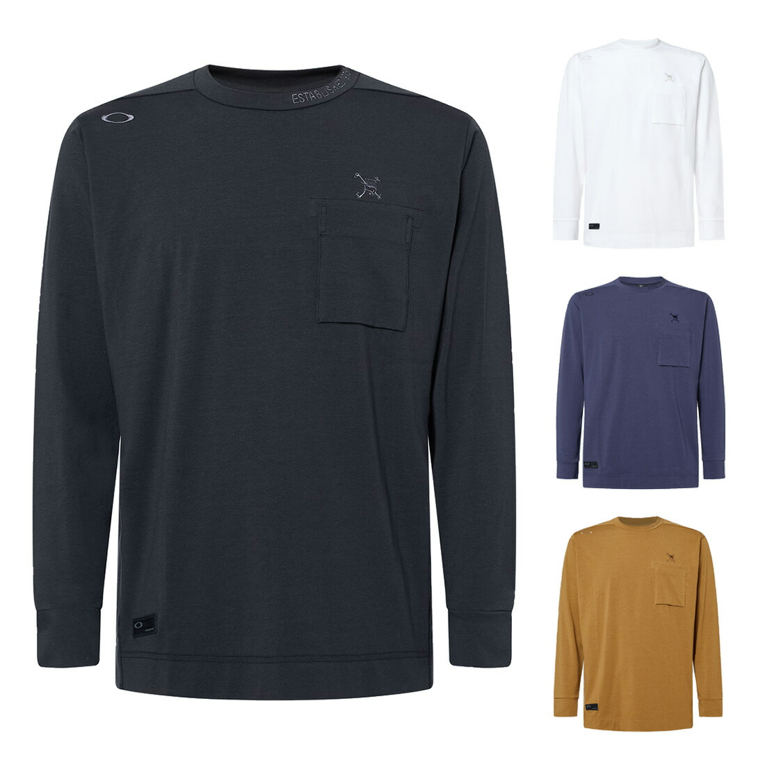 【楽天市場】おすすめ価格 【オークリー公認店】 オークリー ゴルフ ウェア 2022年秋冬モデル 長袖 メンズ スカル コモン ...