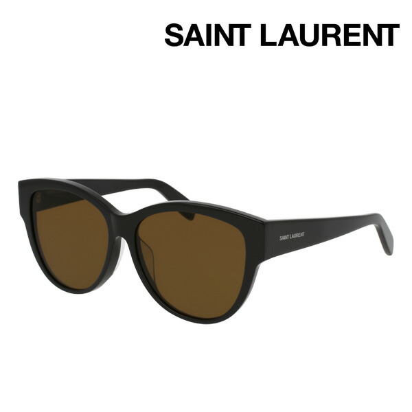 【楽天市場】プレミア生産終了モデル 【サンローラン サングラス 正規販売店】 SAINT LAURENT サン ローラン SL162F 001 ...