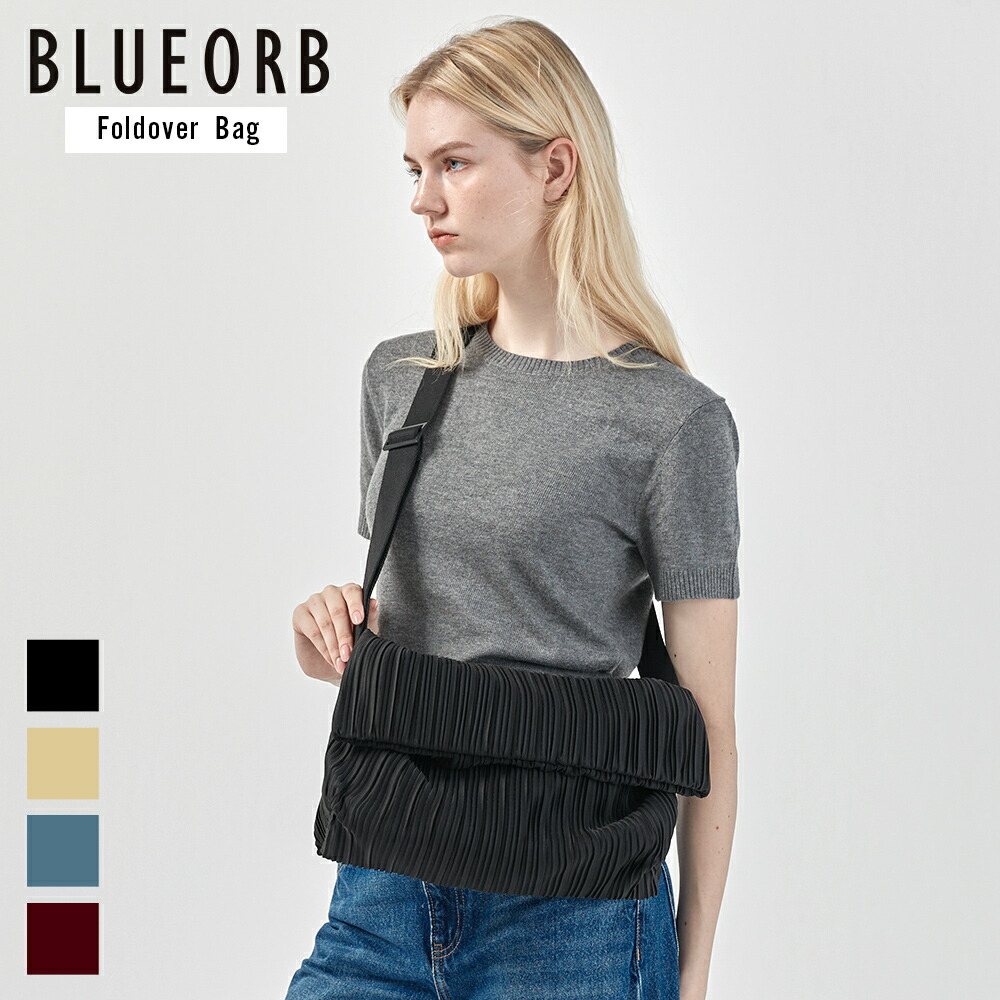 【楽天市場】【日本正規代理店】Foldover Bag フォールドバッグ ショルダーバッグ 2way レディース 韓国ファッション[BLUEORB/ブルーオーブ]：名入れギフト豊富！グレンチェック