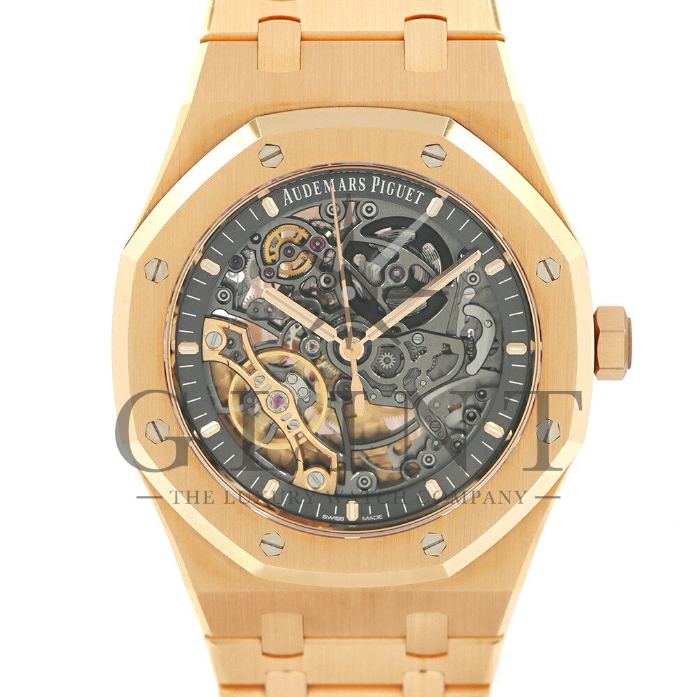 【楽天市場】オーデマピゲ（AUDEMARS PIGUET）ロイヤルオーク ダブル バランスホイール オープンワーク 41mm 15407OR ...