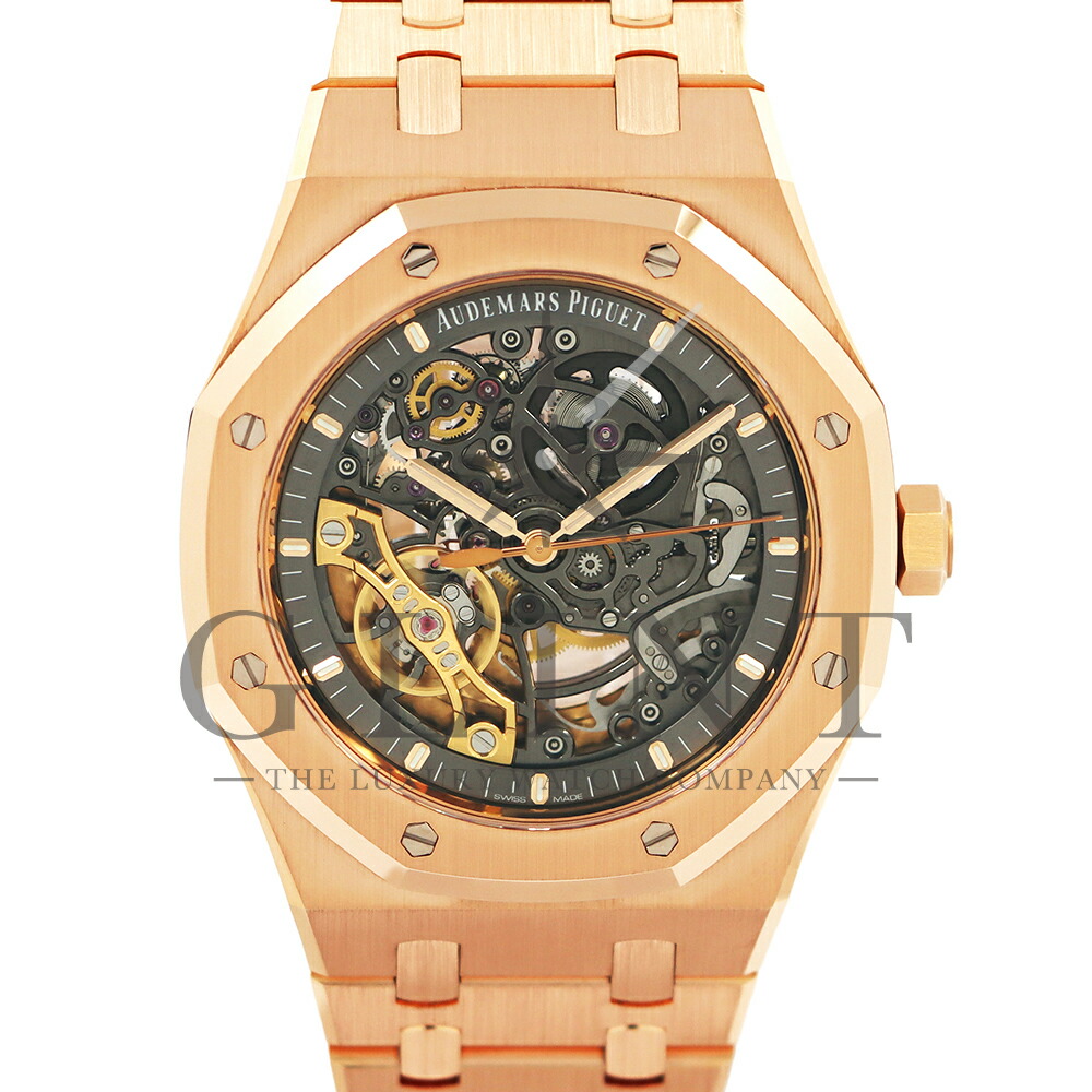 【楽天市場】オーデマピゲ（AUDEMARS PIGUET）ロイヤルオーク ダブル バランスホイール オープンワーク 41mm 15407OR ...