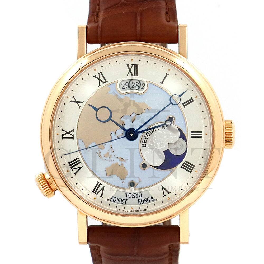 【楽天市場】ブレゲ（BREGUET）クラシック オーラ ムンディ 5717 5717BR/AS/9ZU 18Kローズゴールド〔メンズ〕〔腕時計 ...