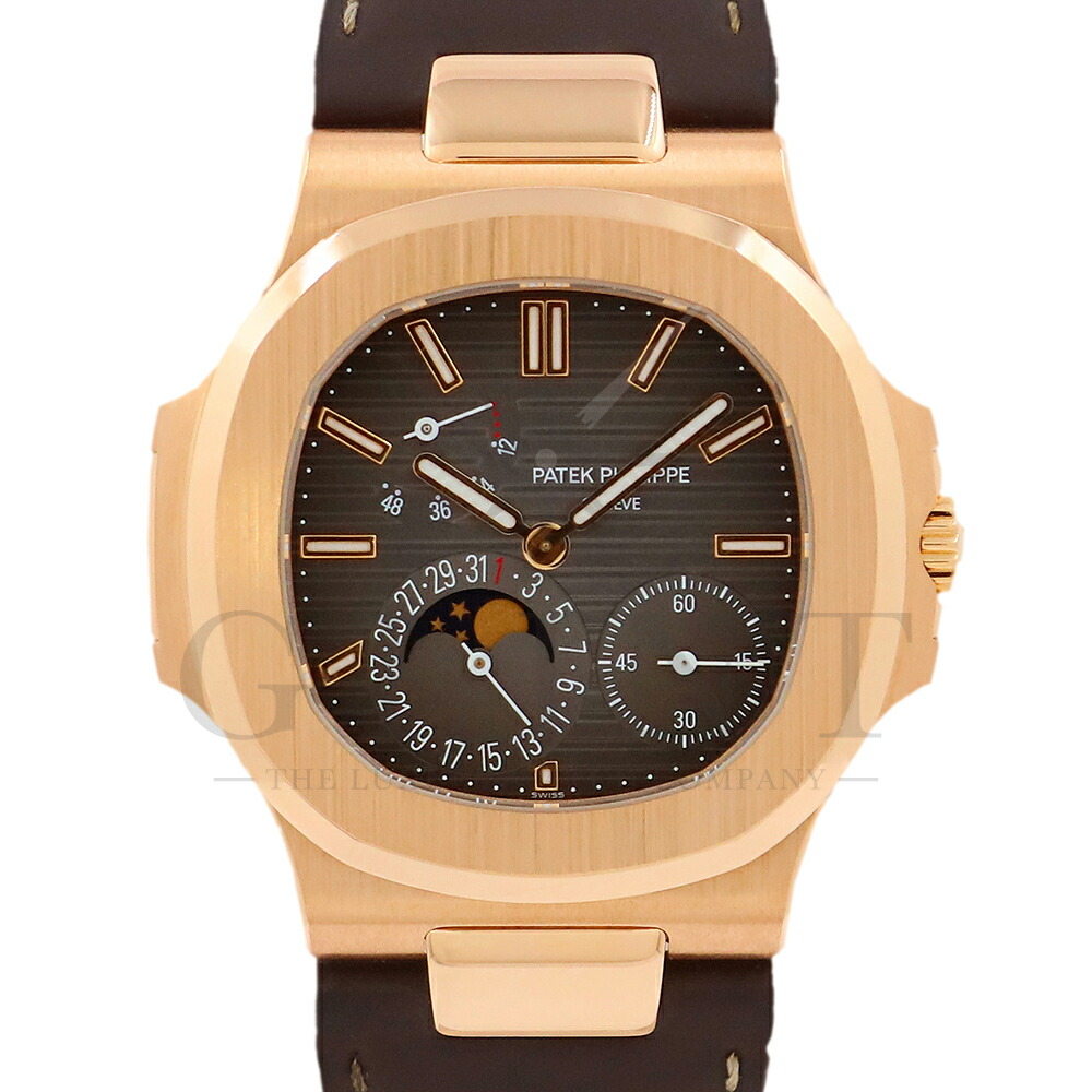 【楽天市場】パテックフィリップ（PATEK PHILIPPE）ノーチラス 5712R-001 18Kローズゴールド プチコンプリケーション ...