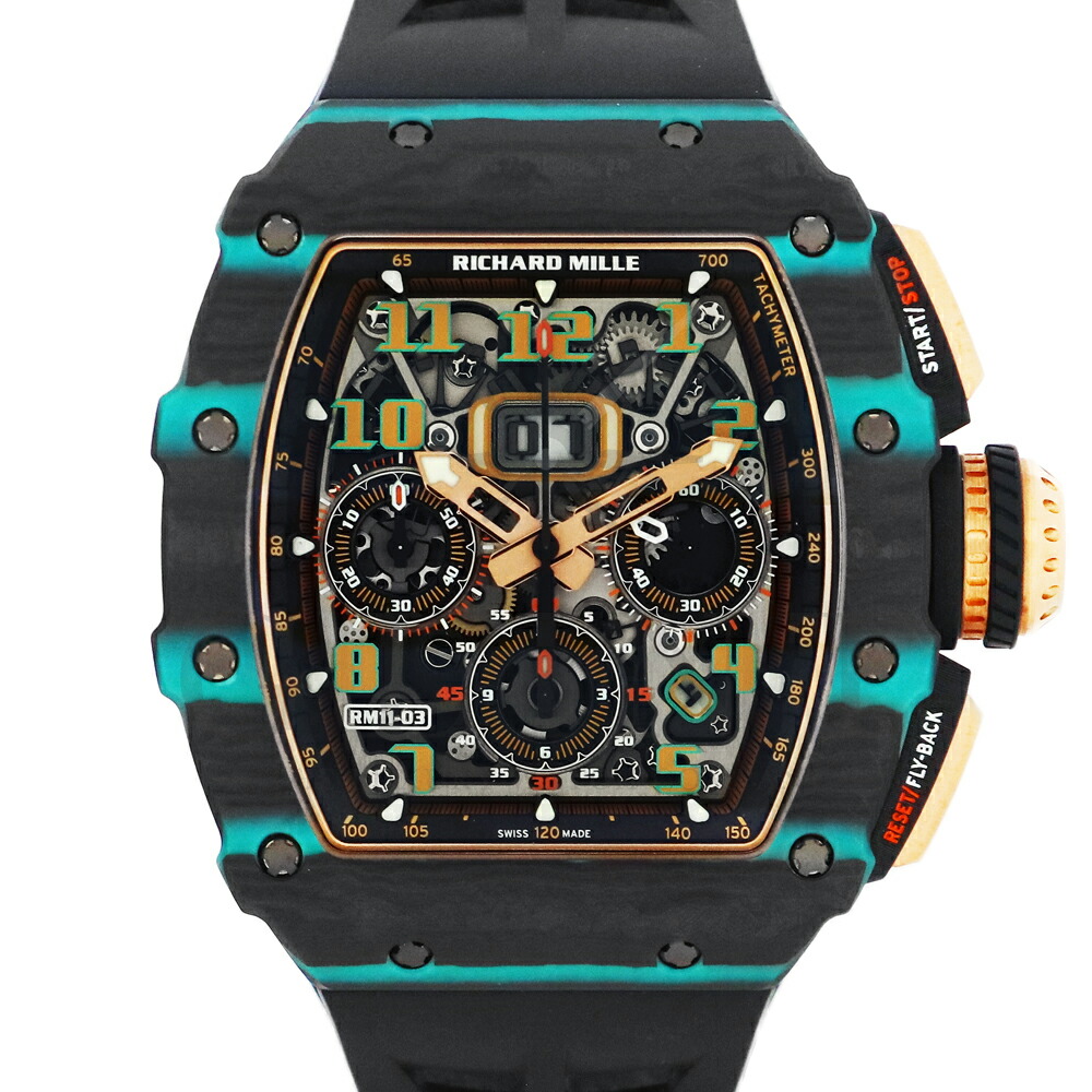【楽天市場】リシャールミル（RICHARD MILLE）RM11-03 CA FQ オートマティック フライバッククロノグラフ アルティメット ...