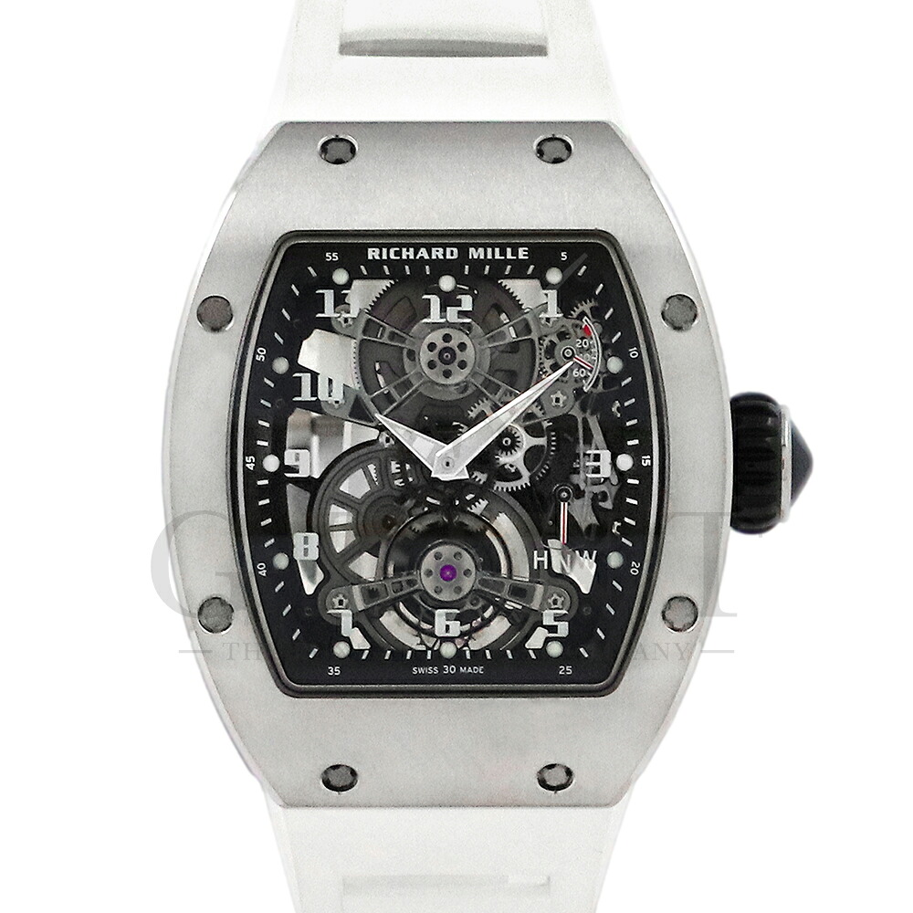 【楽天市場】リシャールミル（RICHARD MILLE）RM17-01 Ti トゥールビヨン〔メンズ〕〔腕時計〕【中古】：グリント
