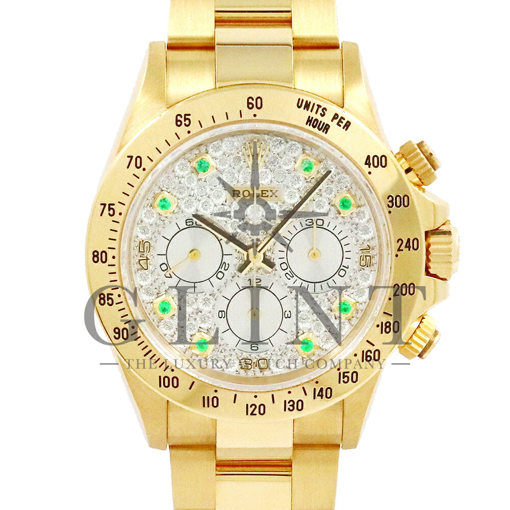 【楽天市場】ロレックス（ROLEX）デイトナ 16528 イエローゴールド 〔1996年頃の製造/T番〕〔メンズ〕〔腕時計〕【中古】：グリント