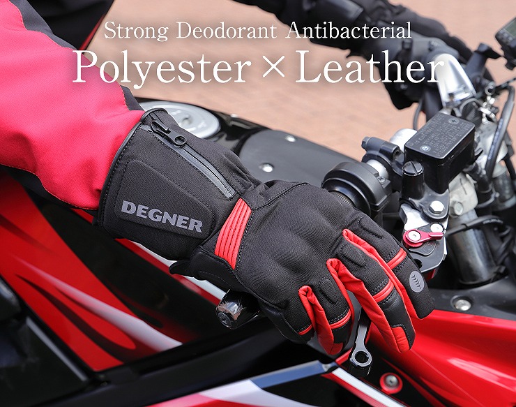 【楽天市場】【デグナー(DEGNER)】 WG-37 ウィンターグローブ ブラック/ブラック・ブラック/レッド S・M・L・XL：GLOBAL MOTO