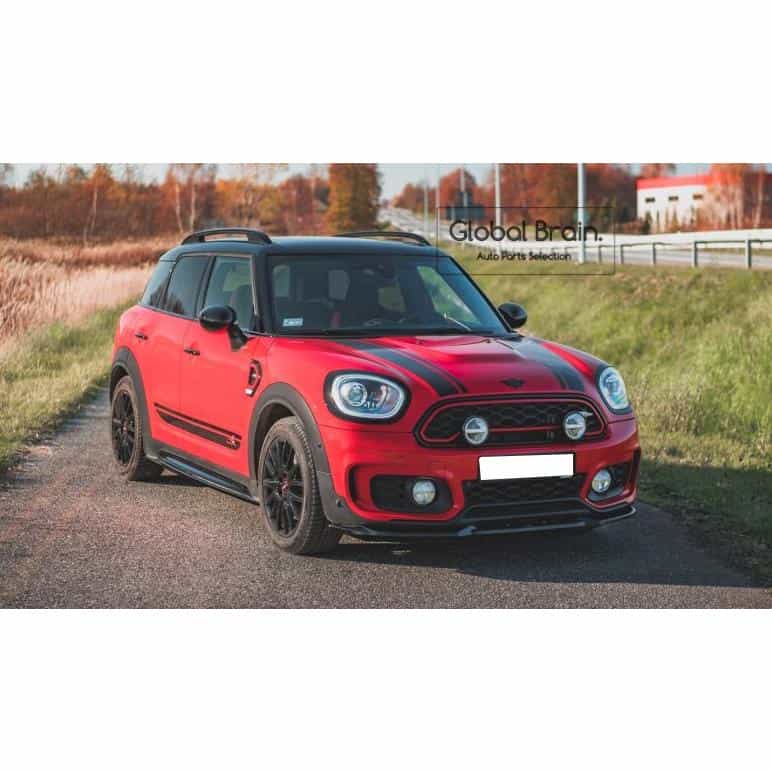【楽天市場】ミニ クロスオーバー F60 JCW フロント リップ スポイラー Ver.1/ MINI スプリッター ディフューザー エアロ ...