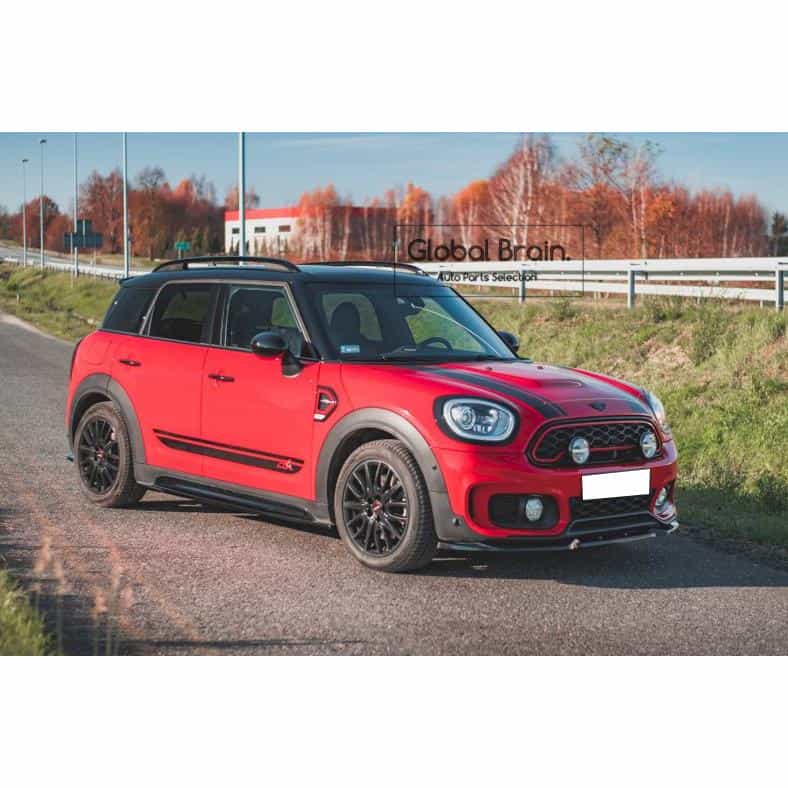 【楽天市場】ミニ クロスオーバー F60 JCW サイド スカート カバー スポイラー/ MINI スプリッター ディフューザー エアロ ...