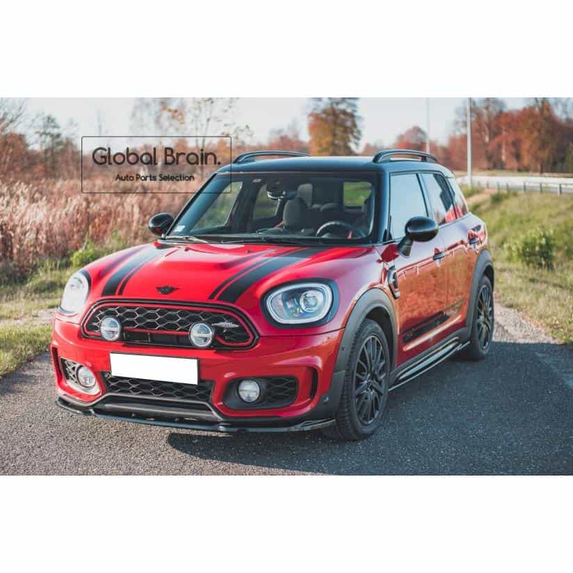 【楽天市場】ミニ クロスオーバー F60 JCW フロント リップ スポイラー Ver.2 / MINI スプリッター ディフューザー エアロ ...