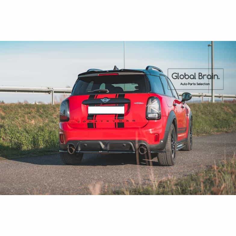 【楽天市場】ミニ クロスオーバー F60 JCW リア サイド スプリッター スパッツ / MINI スプリッター ディフューザー エアロ ...