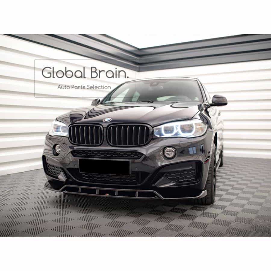 【楽天市場】BMW X6 F16 Mスポーツ フロント リップ スポイラー V2/ bmw スプリッター ディフューザー エアロ パーツ カスタム チューン：グローバルブレイン