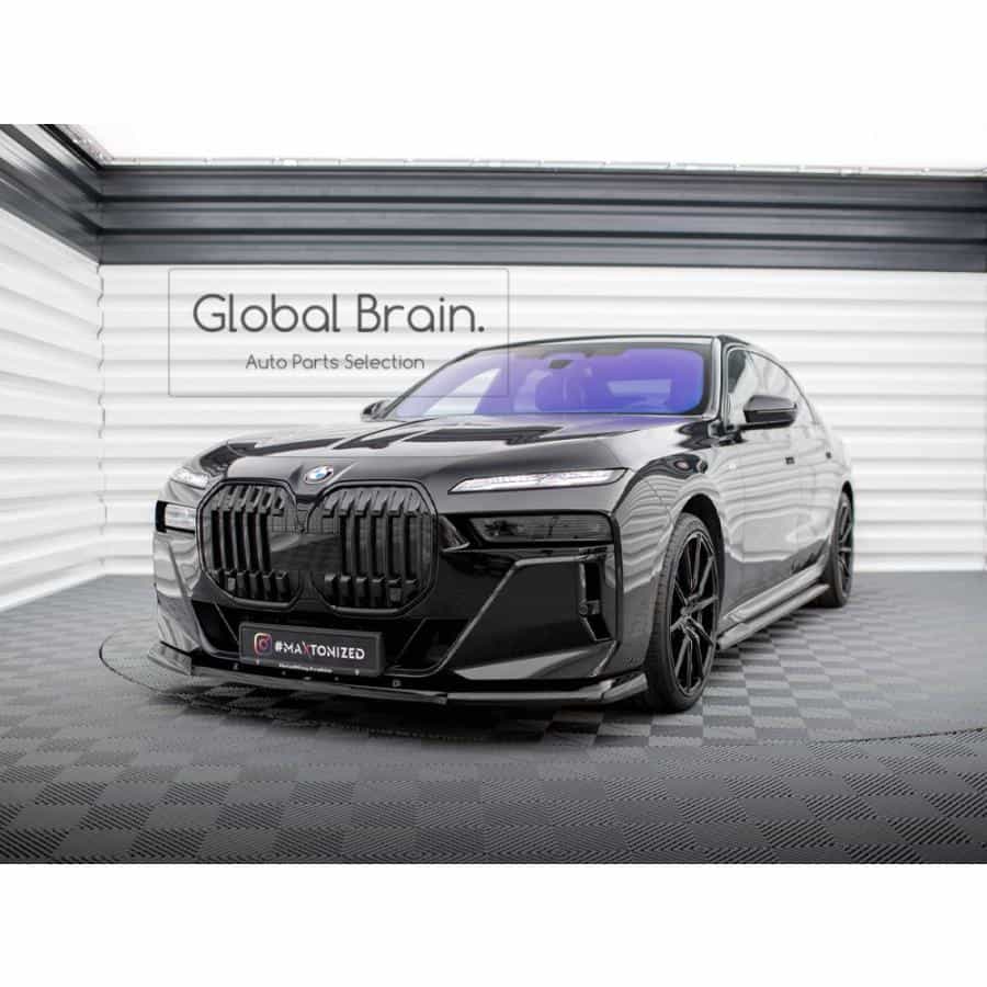 【楽天市場】BMW 7シリーズ G70 Mスポーツ M760E フロント リップ スポイラー V1/ BMW スプリッター ディフューザー エアロ パーツ カスタム チューン：グローバルブレイン