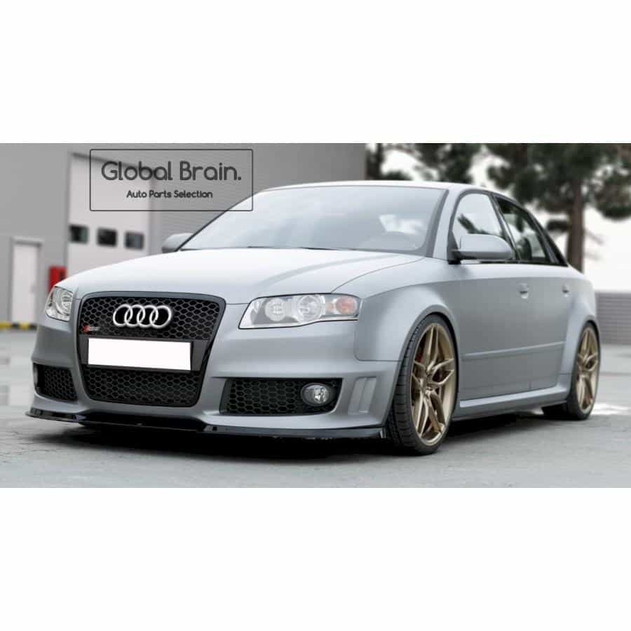 【楽天市場】アウディ RS4 B7 フロント バンパー リップ スポイラー Ver.1/ audi スプリッター ディフューザー エアロ ...