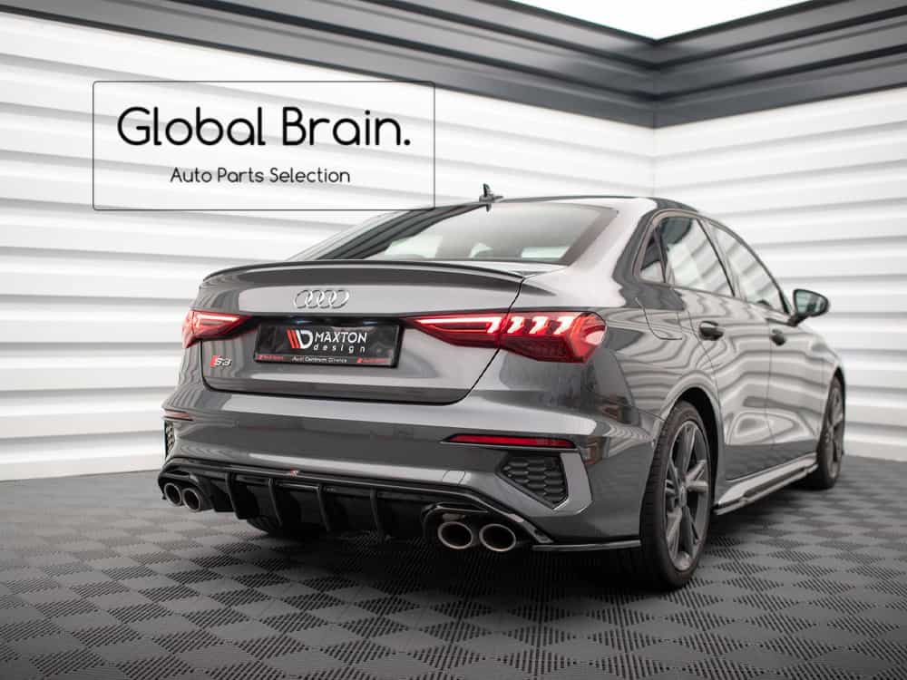【楽天市場】アウディ Rs3 8y セダン リア ディフューザー Audi スプリッター ディフューザー エアロ パーツ カスタム チューン