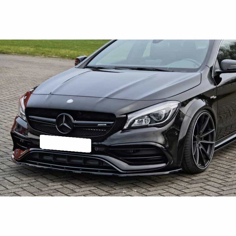 【楽天市場】メルセデスベンツ CLA45 C117 A117 後期 AMG - フロント リップスポイラー / スプリッター ディフューザー ...