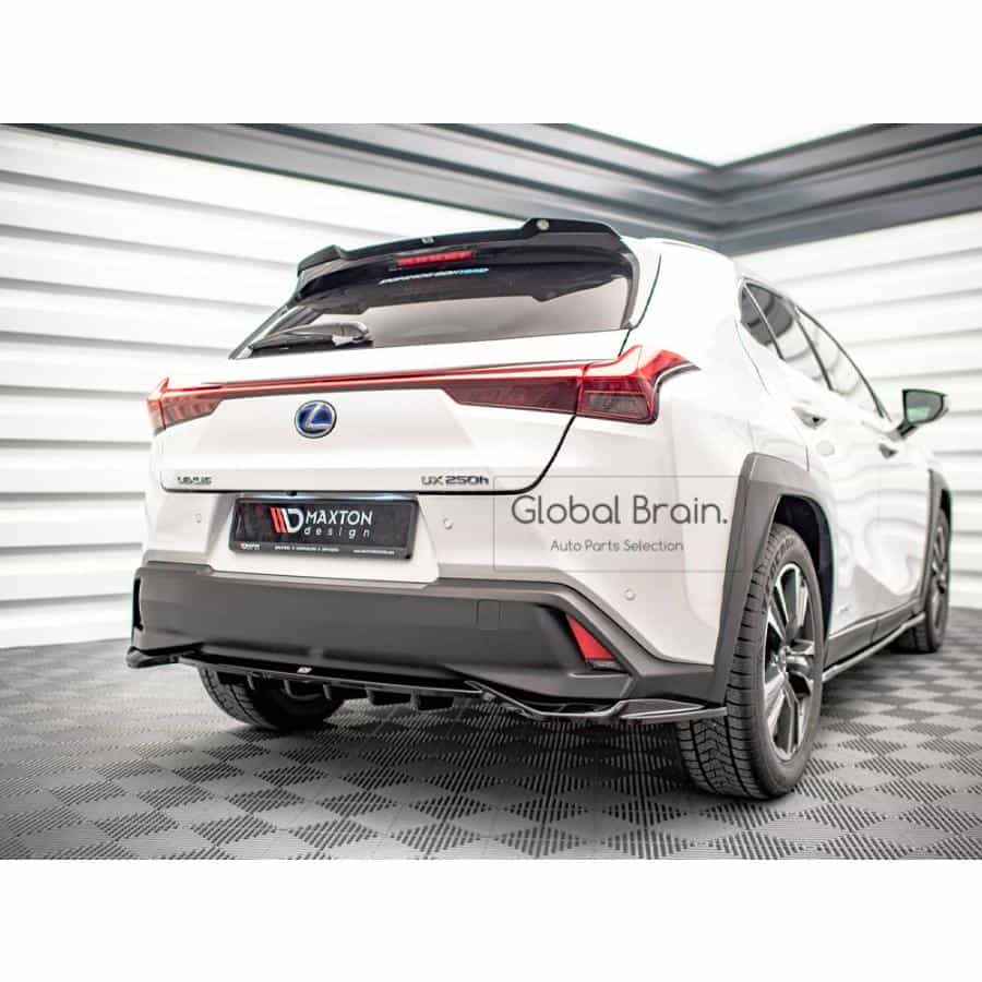 【楽天市場】2018- レクサス UX リア ディフューザー スポイラー/ Lexus スプリッター ディフューザー エアロ パーツ カスタム チューン：グローバルブレイン