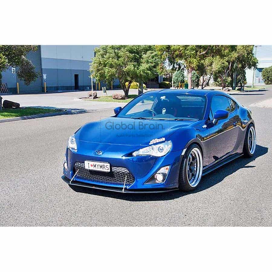 【楽天市場】トヨタ 86 GT/FT 前期 - フロント リップ スポイラー / スプリッター ディフューザー エアロ パーツ toyota flow design：グローバルブレイン