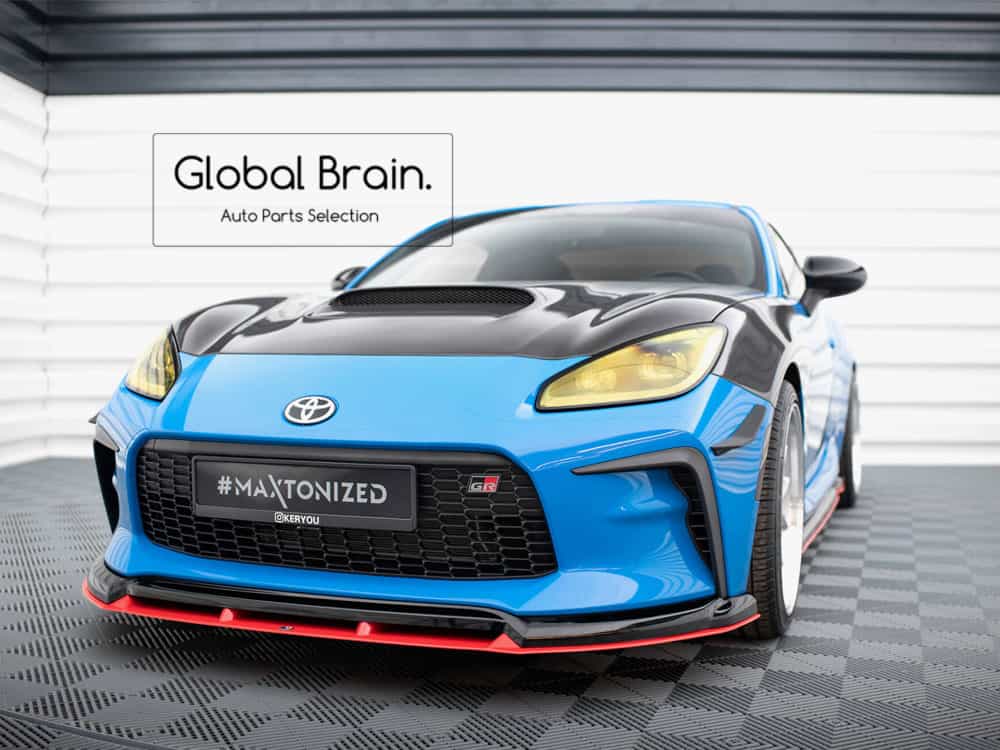 【楽天市場】トヨタ GR 86 ZN8 フロント リップ スポイラー V2/ TOYOTA スプリッター ディフューザー エアロ パーツ カスタム チューン：グローバルブレイン
