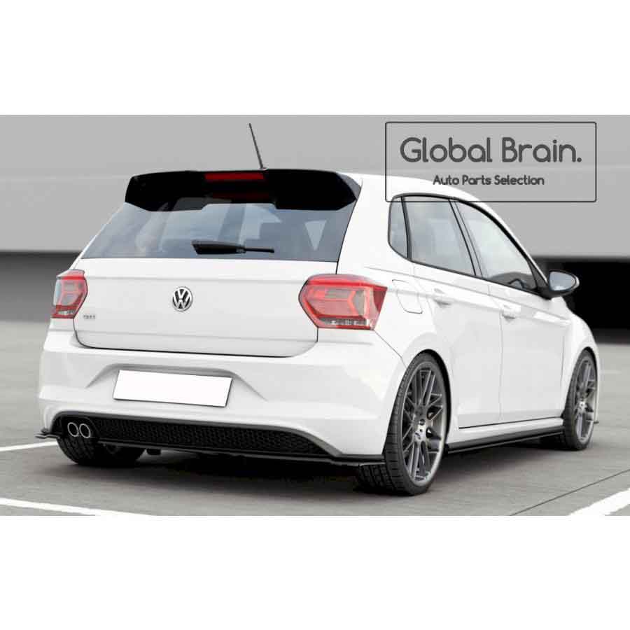 【楽天市場】2018 フォルクスワーゲン ポロ GTI AW リア ディフューザー/ VolksWagen スプリッター ディフューザー エアロ パーツ カスタム チューン：グローバルブレイン