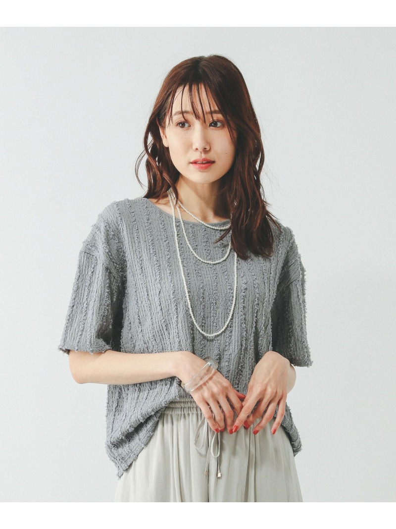 【楽天市場】Beauteeジャガードプルオーバー半袖/455461 GLOBAL WORK グローバルワーク トップス カットソー・Tシャツ ブルー ホワイト ブラック[Rakuten ...