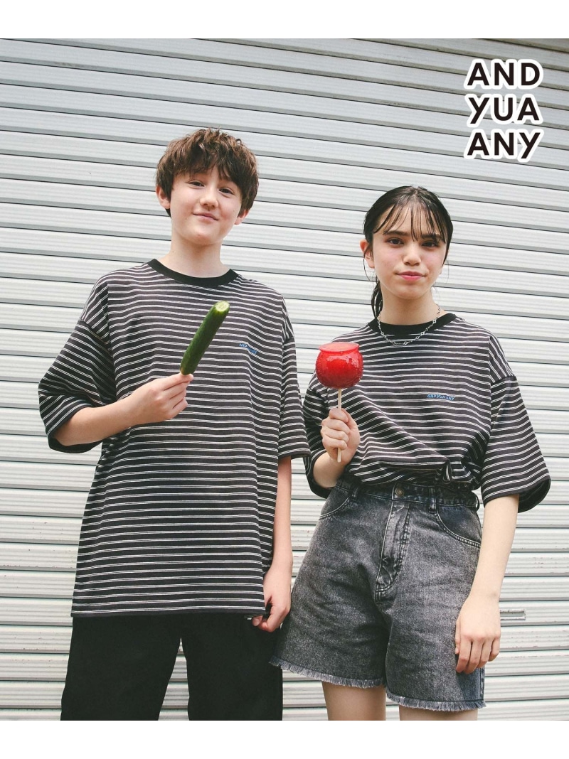 【楽天市場】【SALE／40%OFF】USAロゴ刺繍T半袖/AND YUA ANY/976553 GLOBAL WORK グローバルワーク ...