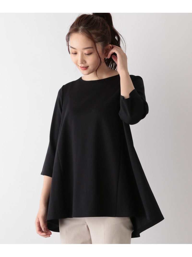 【楽天市場】【SALE／40%OFF】なめらかタッチテントライン7分袖/992234 GLOBAL WORK グローバルワーク トップス ...