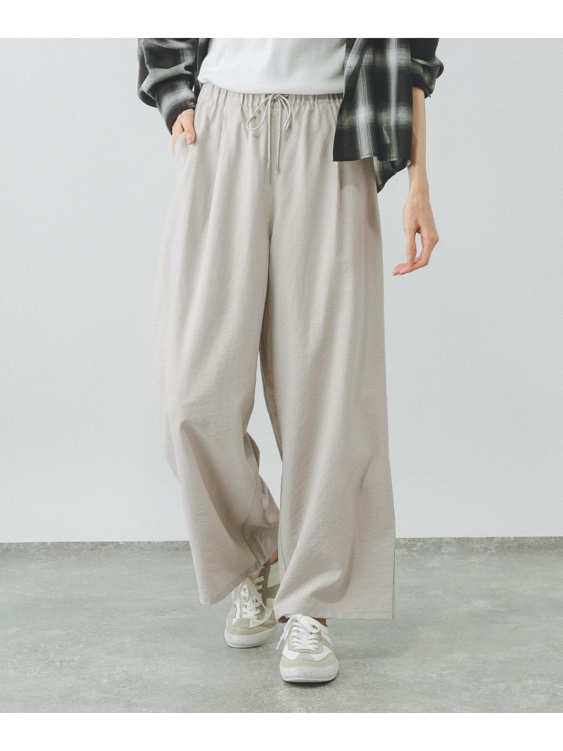 【楽天市場】エアかるイージーワイドパンツ/323280 GLOBAL WORK グローバルワーク パンツ その他のパンツ グレー ブラック グリーン ブラウン【送料無料】[Rakuten ...