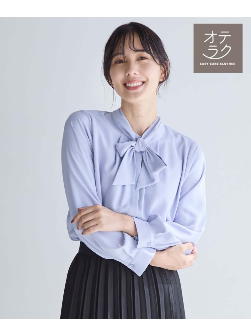 【楽天市場】【SALE／70%OFF】お手入れらくらく2WAYボウタイブラウス/970919 GLOBAL WORK グローバルワーク ...