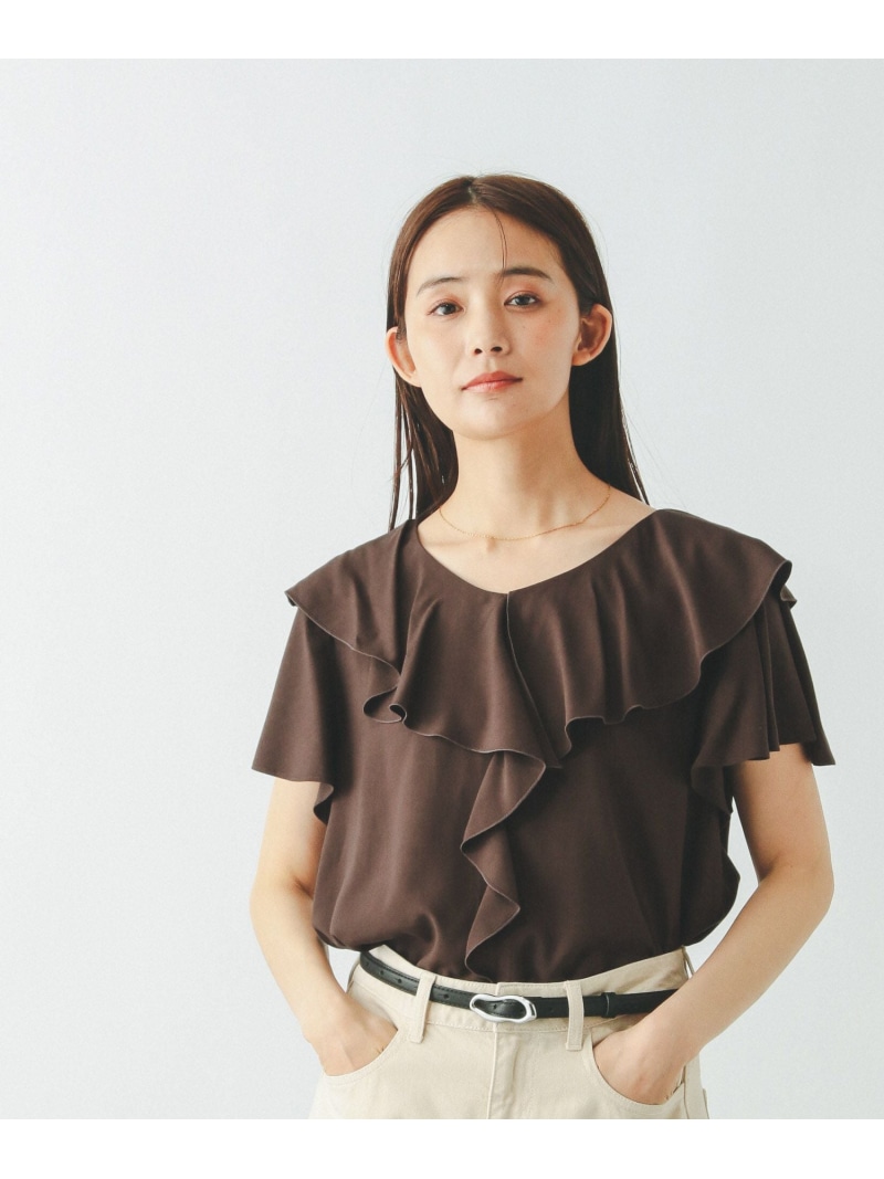 【楽天市場】【SALE／30%OFF】さらさらリラックスフリル半袖/一部店舗限定/571310 GLOBAL WORK グローバルワーク ...