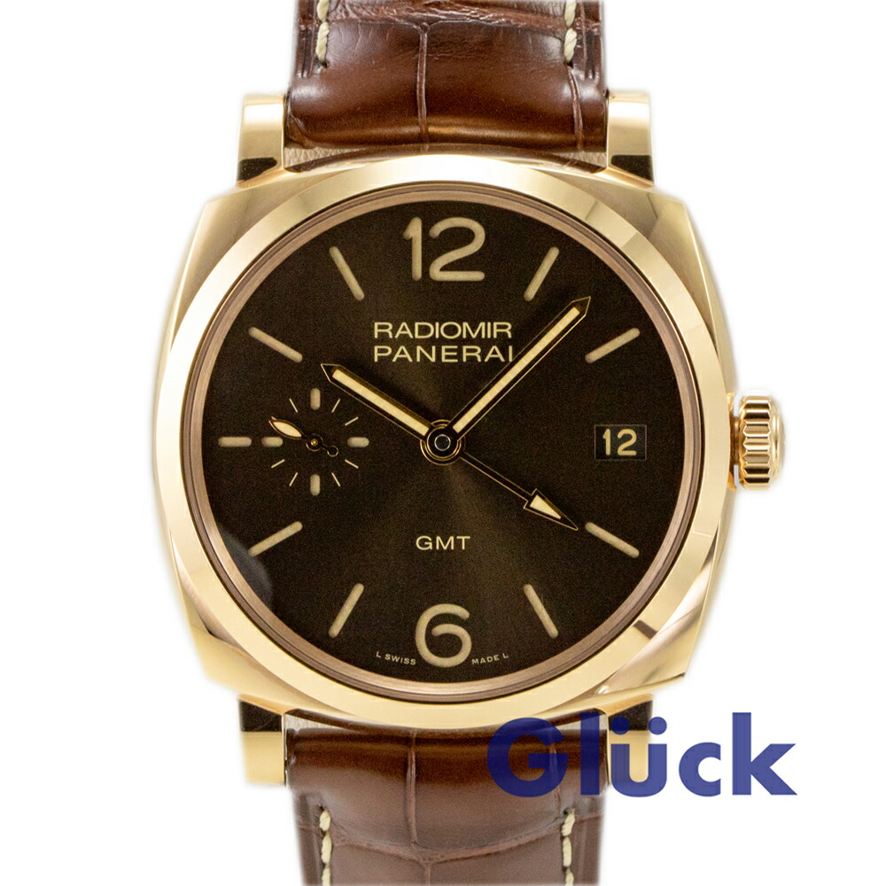 【楽天市場】【新品】【限定モデル】パネライ ラジオミール 1940 3Days GMT ORO ROSSO PAM00570：Gluck ...