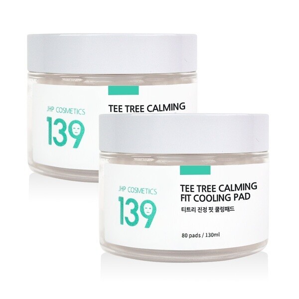 【楽天市場】JHP 139 ティーツリー鎮静クーリングパッド 80枚 1+1 (2個セット)：Gmarket JAPAN